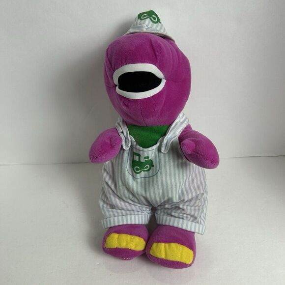 Fisher-Price | Toys | Fisher Price Barney Train Conductor Plush Stuffed ...